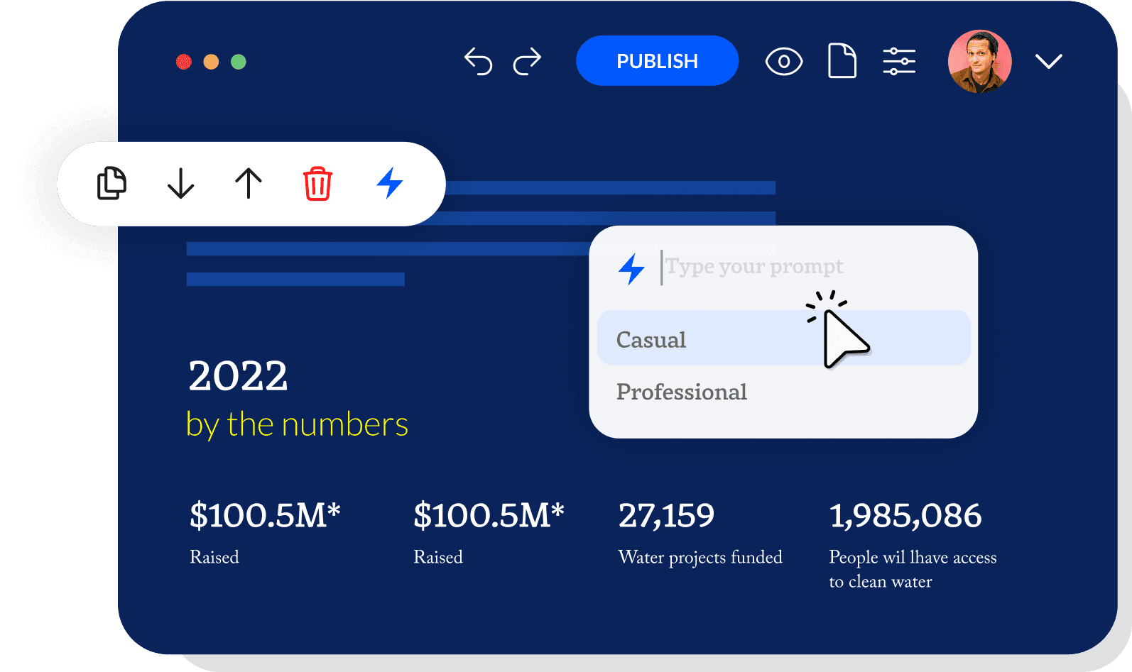 AltruAI - Create compelling nonprofit annual reports using AI